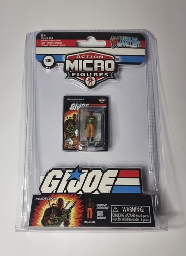 Roadblock Action Micro Figures World’s Smallest Toy GI Joe Retro ...