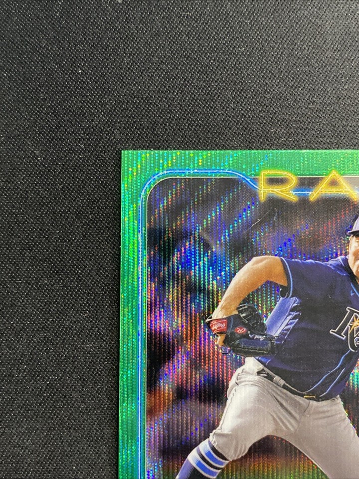 2024 Topps Chrome Jacob Lopez Green Sonar Refractor 95/99 RC - Rays | eBay