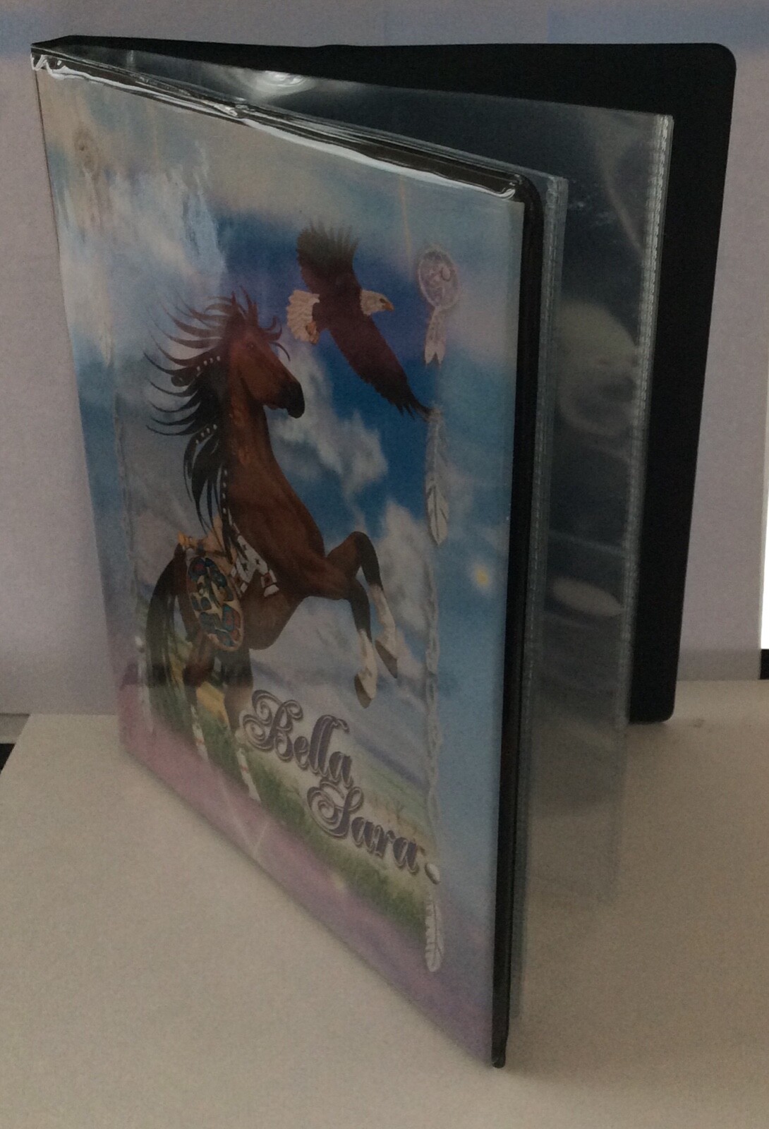 Bella Sara Horses Trading Card Game Binder - Native Lights Cheyenne ...