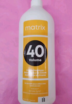 Matrix 40 volume Cream Developer 32 oz. NEW PACK | eBay