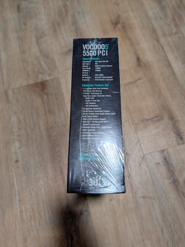 RARE: 3dfx Voodoo 5 5500 PCI 64MB – NEW & FACTORY SEALED (NIB) | eBay