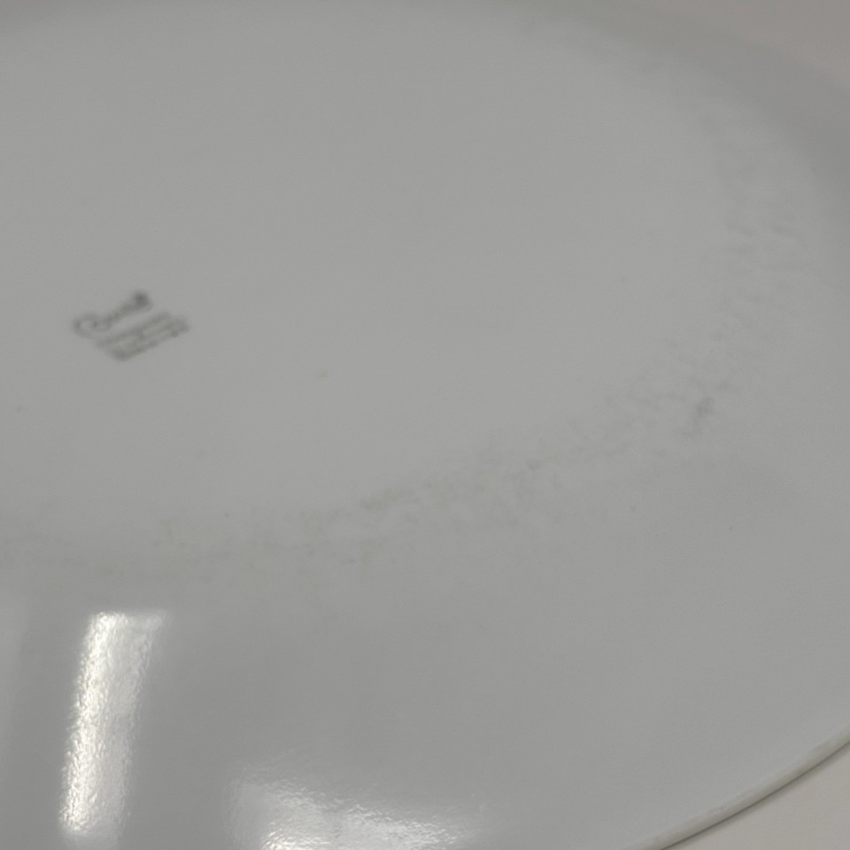 Corelle Winter Frost Dinner Plate Coupe All White 10 1/4" LOT OF 4 ...