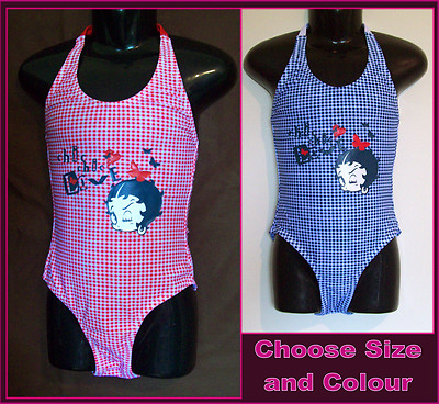 GIRLS TOGS Sz 3 4 5 6 - Betty Boop COSSIE / Gorgeous SWIMWEAR BATHERS ...