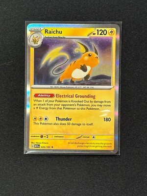 Raichu Scarlet and Violett 151 - 26/165 - Holo Rare | eBay