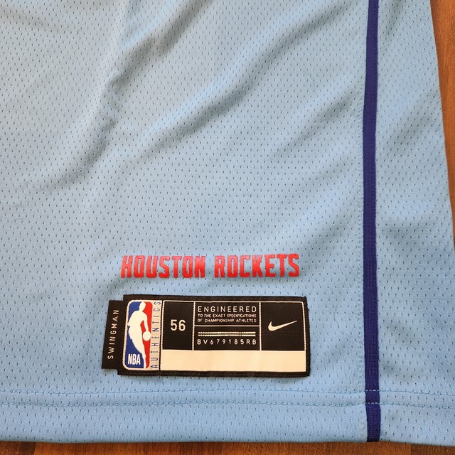 Nike James Harden XL Houston Rockets H-Town City Swingman Jersey for ...