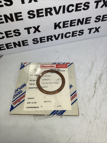 Masoneilan Dresser Gasket 001904197426H | eBay