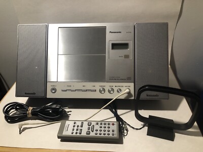 Panasonic SA-EN26 Micro Compact Audio System AM/FM Stereo Radio CD ...