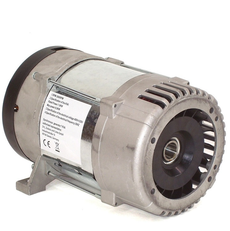 Synchron Generator 7kVA 230V, 400V Stromerzeuger für Notstromaggregat ...