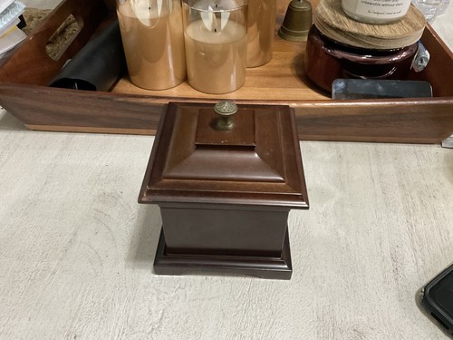 Bombay Jewelry Ring Display Music Box Hinged Lid. 4"Tall | eBay