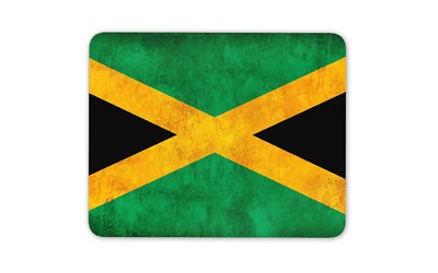 Jamaican Flag Jamaica Country Mouse Mat Pad - Patriotic Gift Computer ...