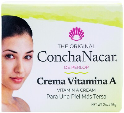 Concha Nacar Cream / Crema Vitamin A / Perlop La Original 2 oz / 56g | eBay