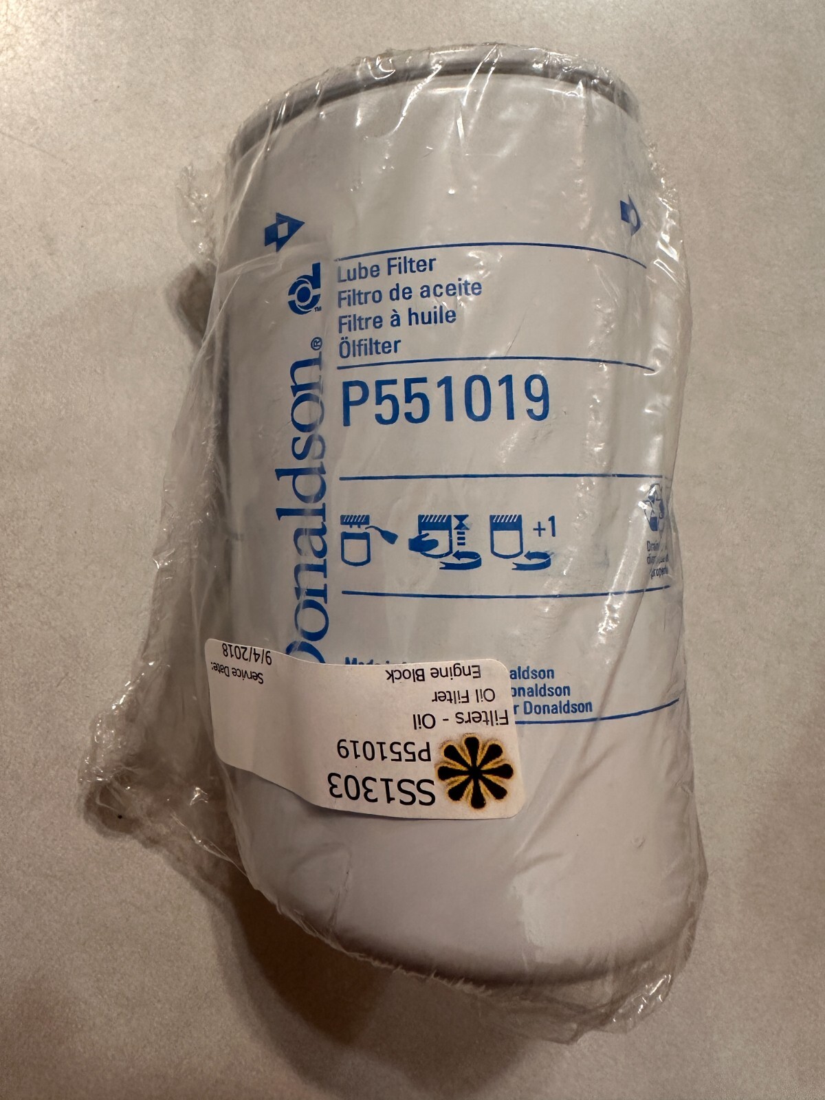 DONALDSON P551019 - cross reference oil filters | oilfilter ...