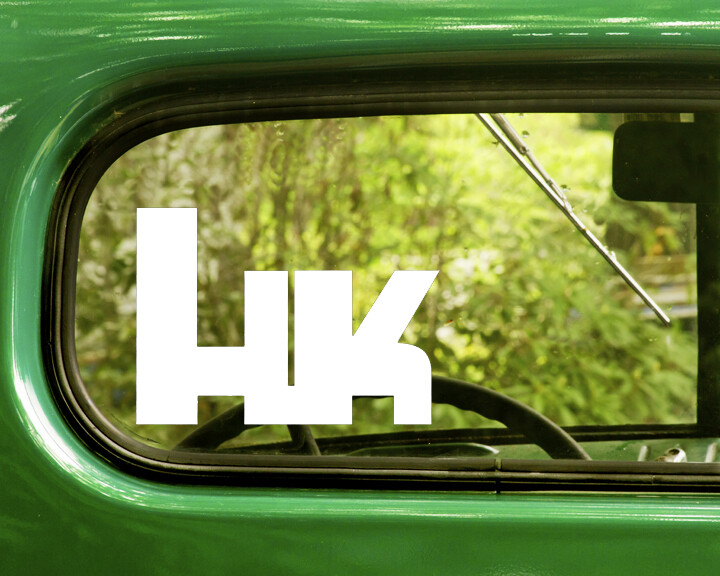 2 HK HECKLER KOCH DECALs Sticker Bogo For Car Window Bumper Truck | eBay
