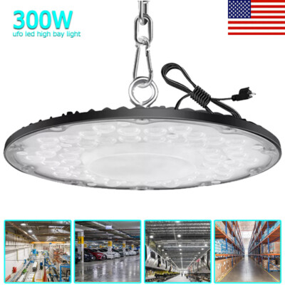 300W UFO Led High Bay Light 300 Watts Shop Commercial Factory Warehouse ...