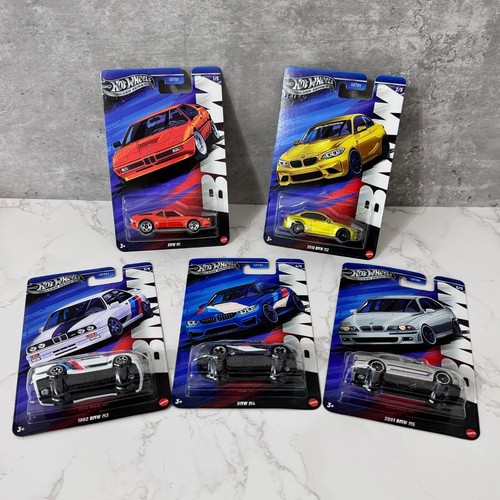 Hot Wheels Silver Series BMW Set - M1, M2, M3, M4, M5 | eBay UK