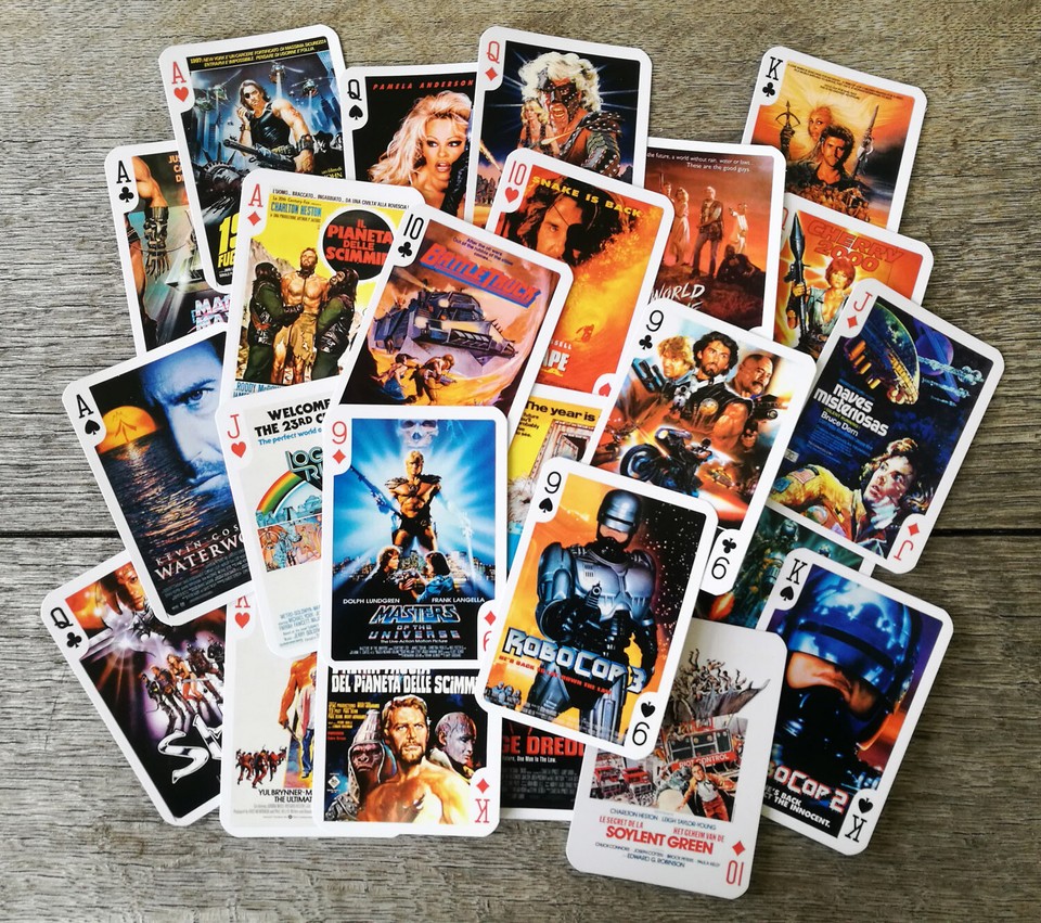 Playing Cards(Poker Deck 54Cards)POSTAPOCALYPTIC Vintage Horror Movie ...