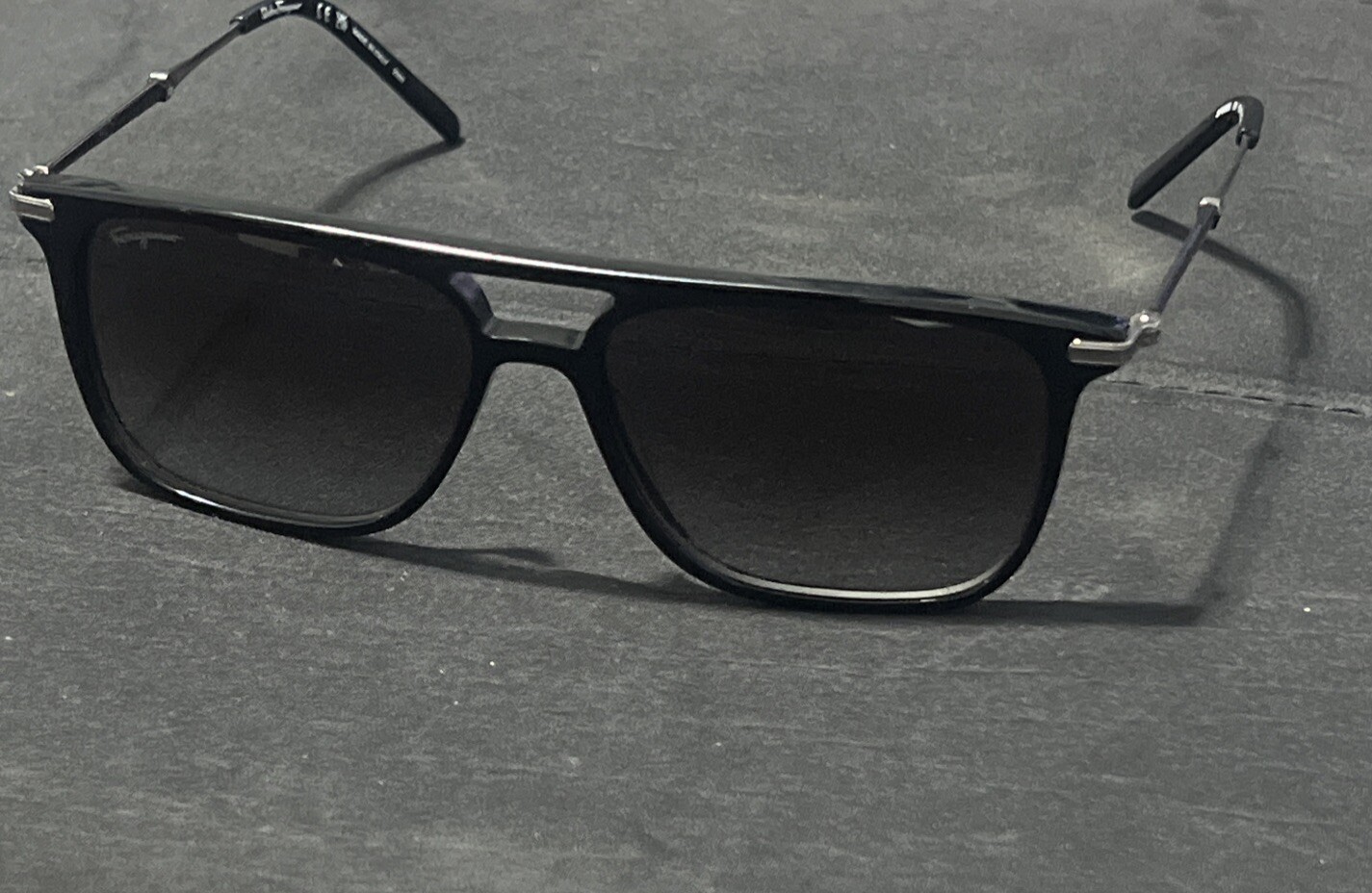 Salvatore Ferragamo SF 966S 001 57 15 Black Silver. Authentic Nwot | eBay