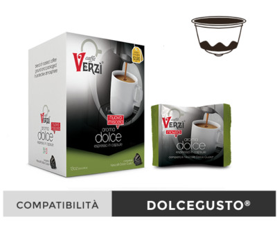 300 Capsules Café Verzi Mélange Aroma Douce Compatibles Dolce Gusto 100 ...
