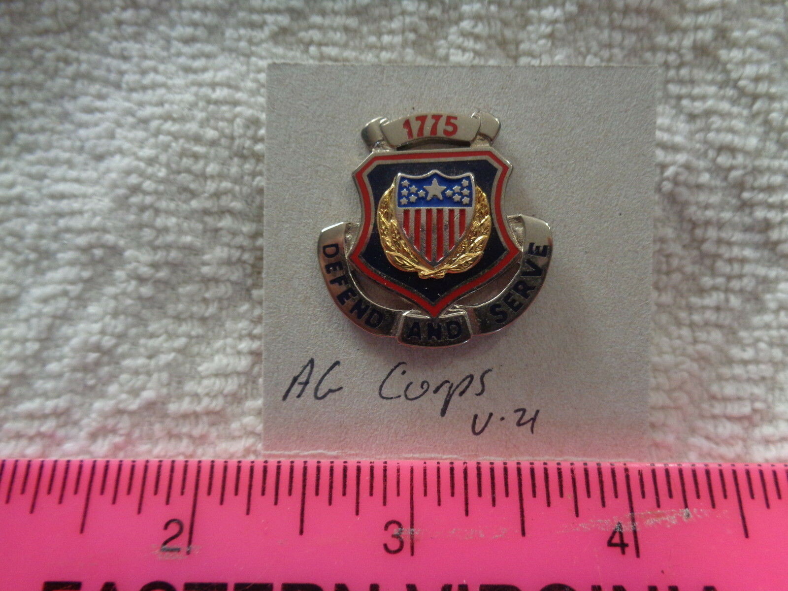 Adjutant General Corps V-21 Unit Crest, DI, DUI (DRAW#S4) | eBay