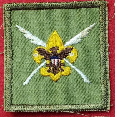 Boy Scout Scribe Position - Gauze Back - MINT - 1955-1964 - BSA | eBay