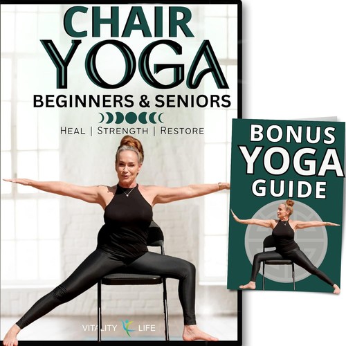 Chair Yoga for Seniors DVD Set + Poster + Bonus Gentle Exercise for ...