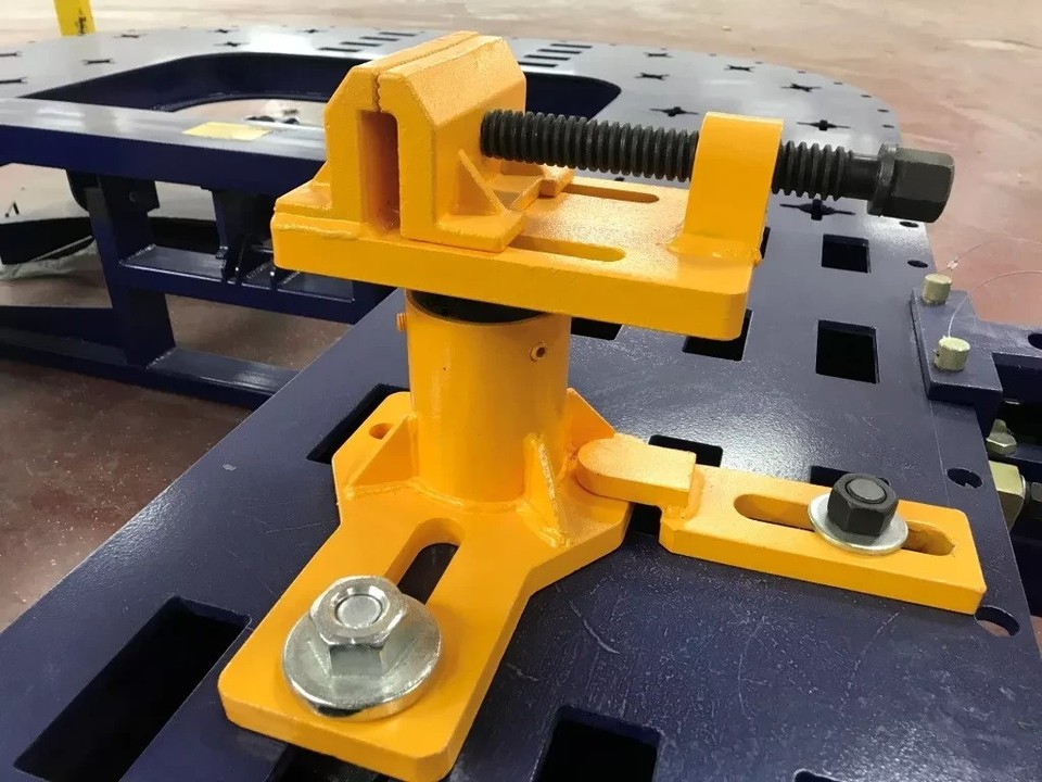 Universal Heavy Duty Auto Body Frame Machine Anchoring Clamp Set of 4 ...