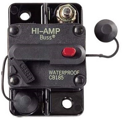 NEW COOPER BUSSMAN CIRCUIT BREAKER FOR 6-48VDC 150 AMP MANUAL III CB185 ...