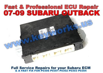 07-09 SUBARU OUTBACK - ECM, ECU, PCM MAIL-IN REPAIR SERVICE, Fast ...