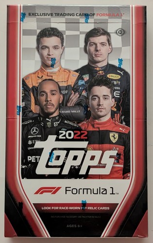 (FACTORY SEALED) 2022 TOPPS FORMULA 1 F1 RACING FLAGSHIP HOBBY BOX | eBay