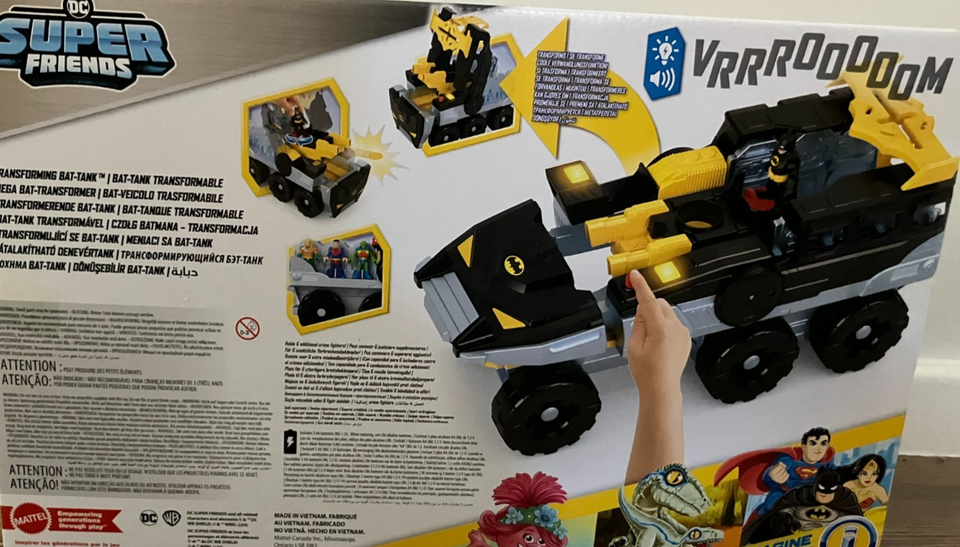 Batman Imaginext DC Super Friends Transforming Bat Tank – Brand New ...