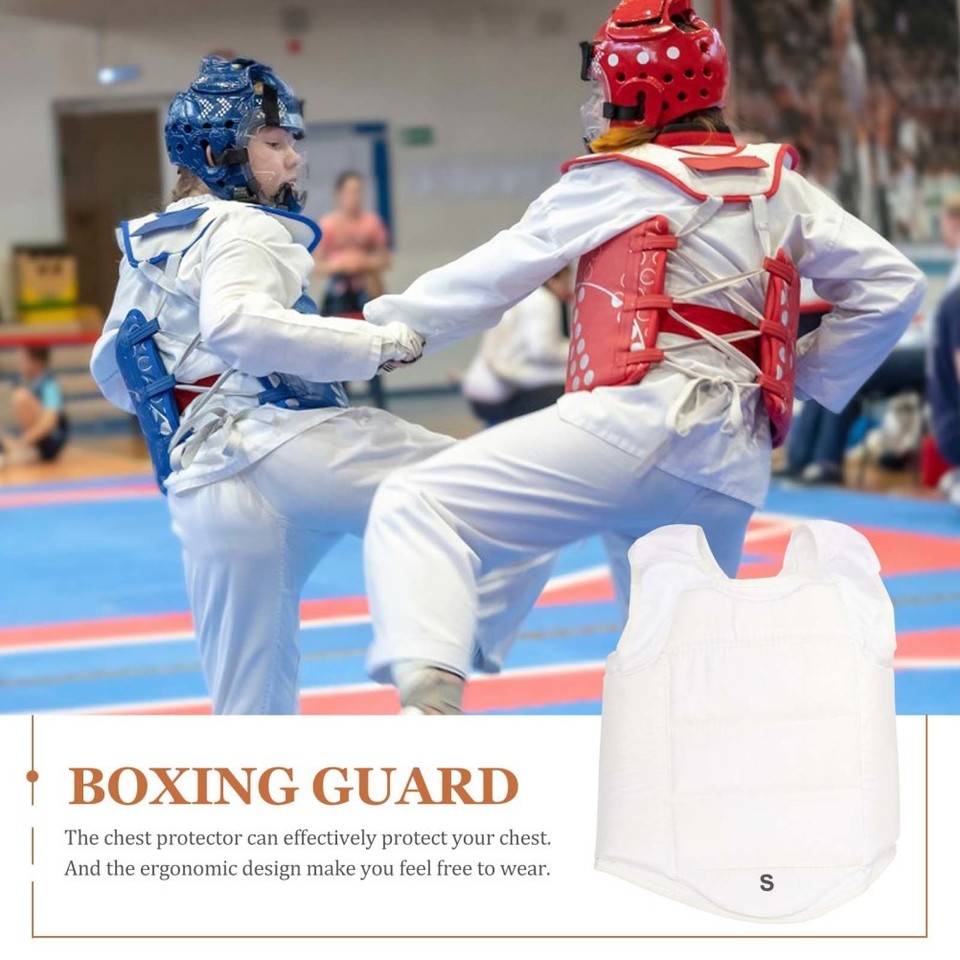 Taekwondo Chest Guard Boxing Sponge Protection Taekwondo Race | eBay UK