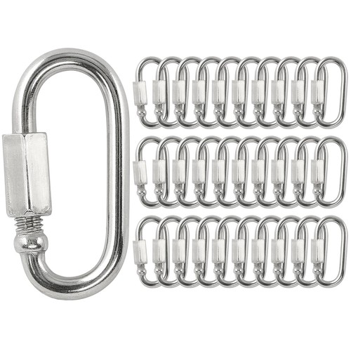 30pcs M3.5 Quick Link Chain, 1/8 Inch Stainless Steel Quick Links, D ...