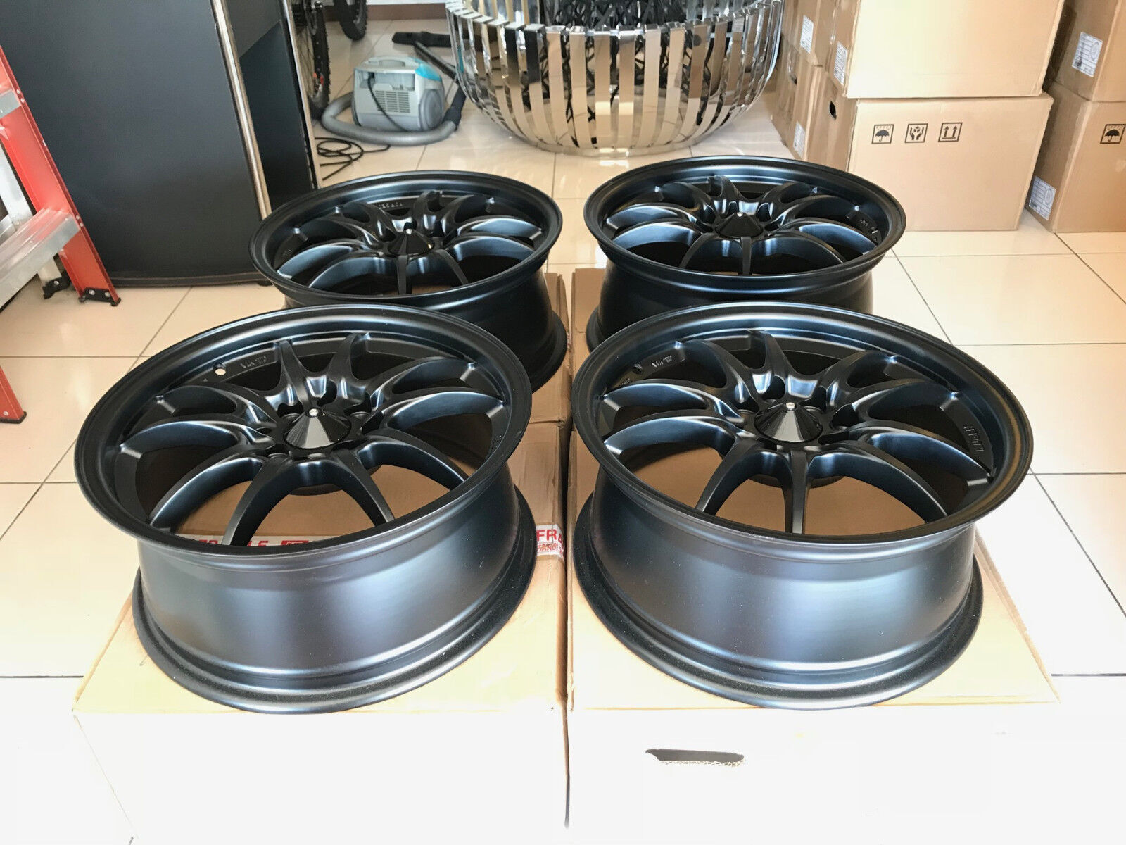 For Honda ctr itr ek9 ef8 ef9 sb3 eg6 cb3 gd3 gd1 JDM 16" Race Style ...