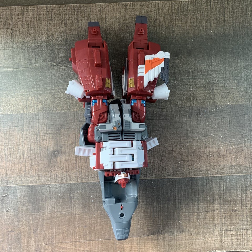 Transformers Cybertron Jetfire Voyager Class 2005 Red White Jet – Read ...