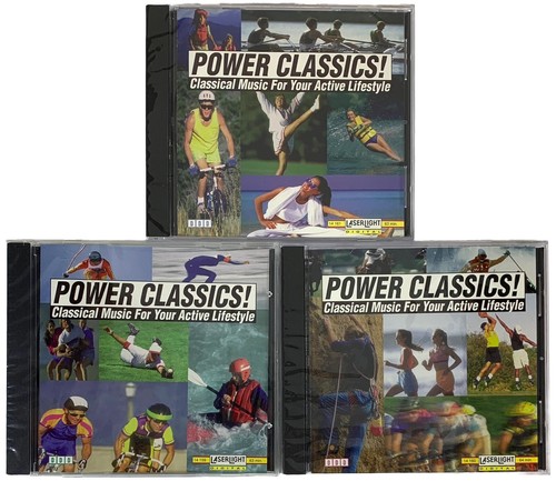 Power Classics Classical Music For Your Active Lifestyle Lot of 3 CDs ...