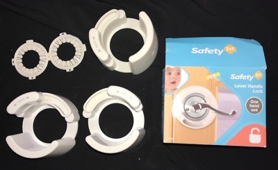 3 pc SAFETY FIRST LEVER HANDLE LOCK 3 PC BABY TODDLER EASY TO USE @@ | eBay