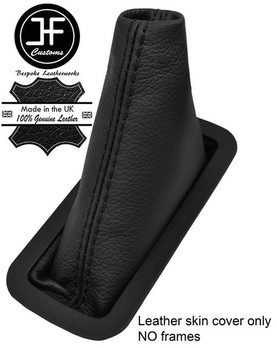BLACK STITCH REAL LEATHER SHIFT BOOT FOR OPEL ASTRA G II AUTOMATIC 1998 ...