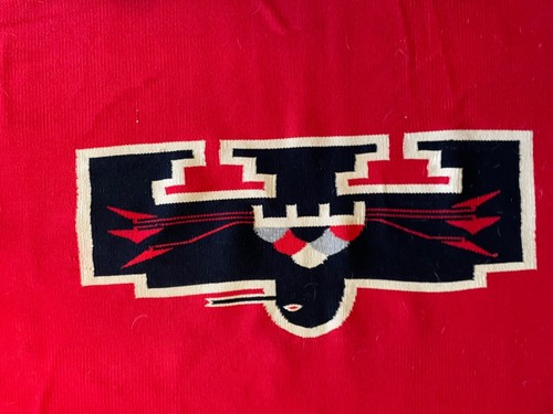 Vintage Chimayo THUNDERBIRD weaving, C. 1950's, unique offering, rare ...