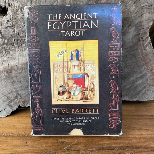 The Ancient Egyptian Tarot - Clive Barrett - 1994 1st Edition - OOP ...