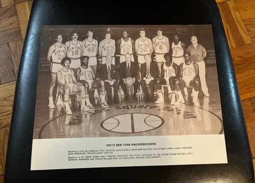 Vintage 1972 73 Team Picture Photo New York Knickerbockers Knicks NBA ...