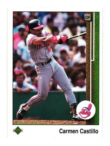 1989 Upper Deck #487 Carmen Castillo Cleveland Indians | eBay