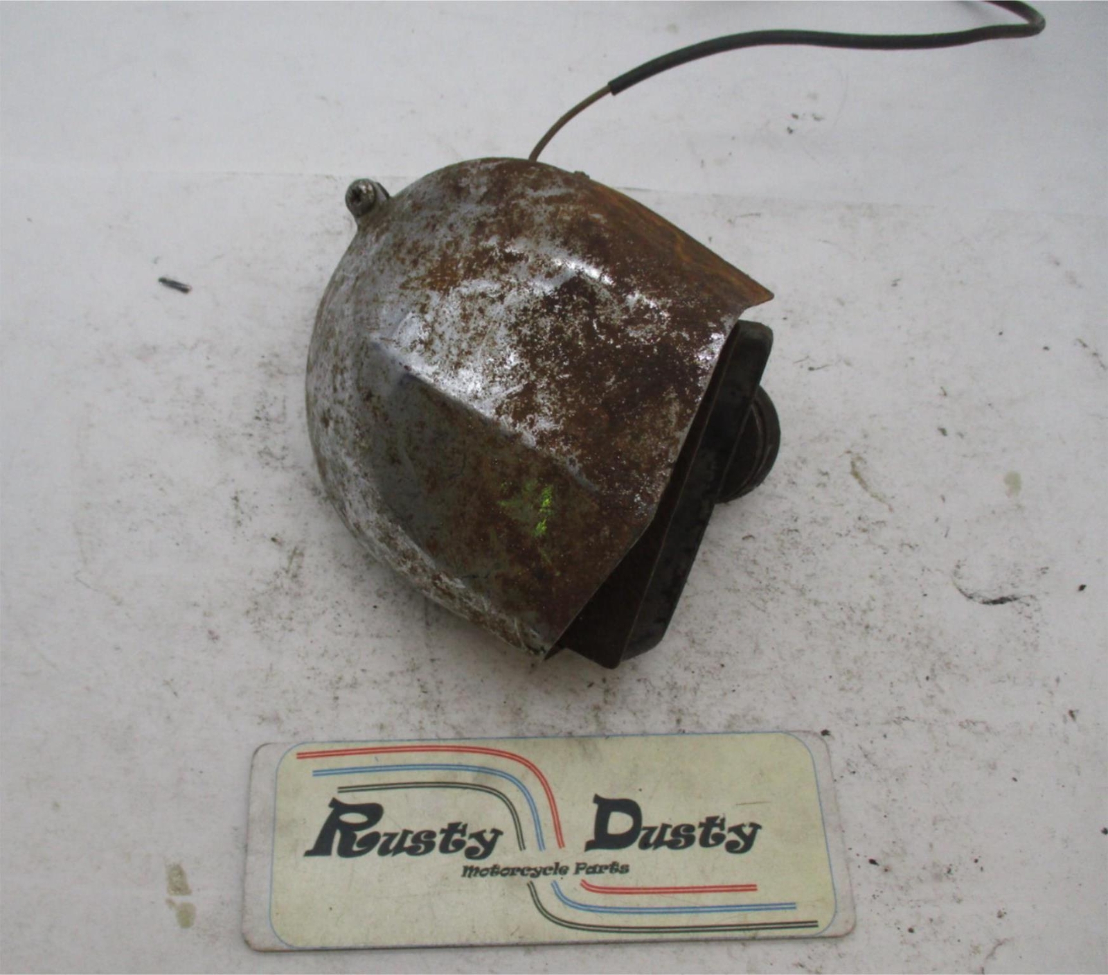 Vintage Harley Davidson Delco Remy Horn with Chrome Cover Ironhead ...