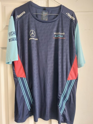 Williams Racing Official Apparel XXL Men's Blue Motorsport Shirt | eBay UK