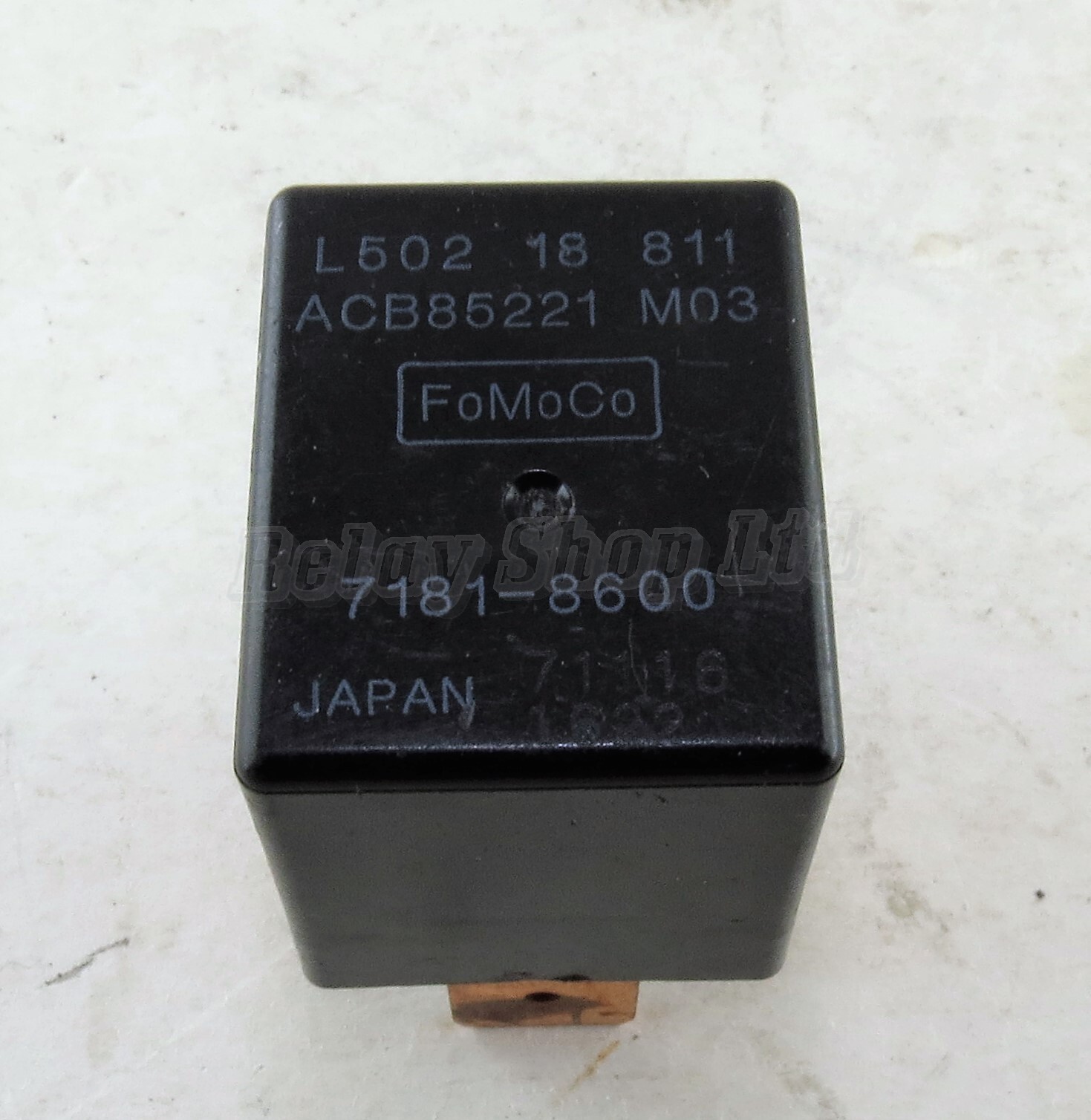 361-Mazda 4-Blade Black Multi Use Relay L50218811 NAiS ACB85221-M03 ...