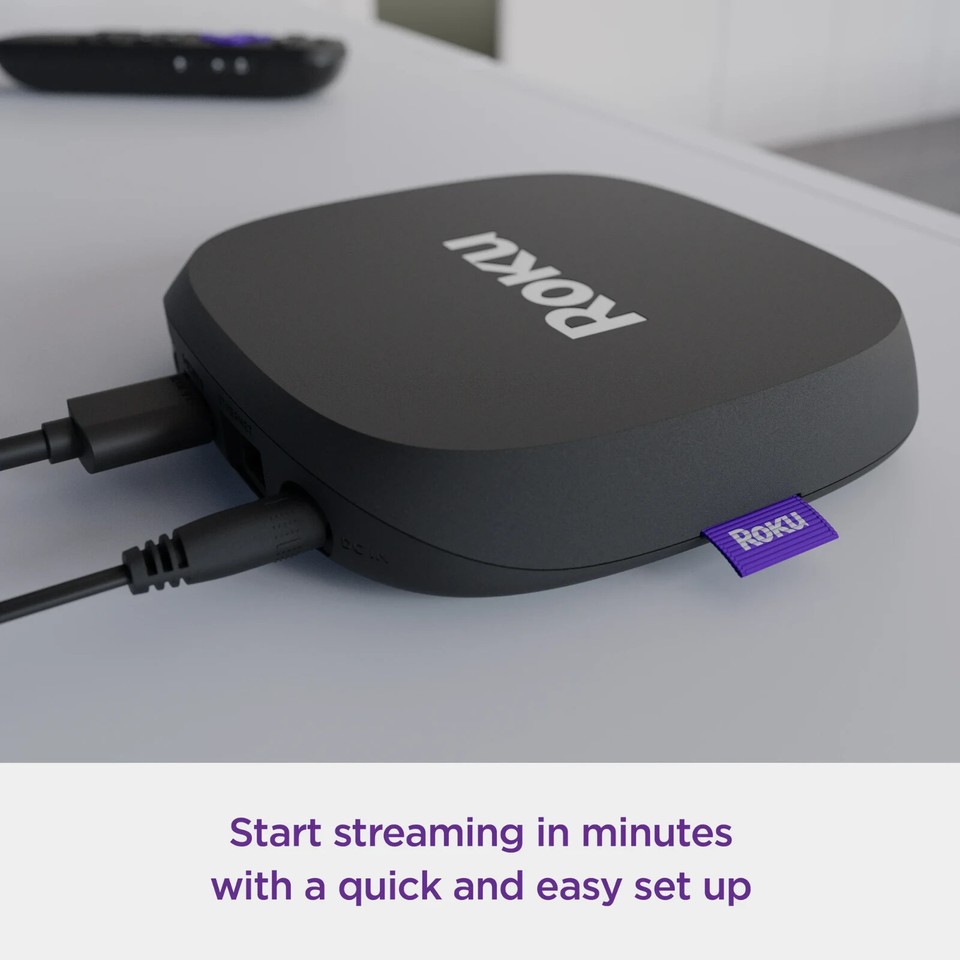 Roku Ultra LT Streaming Device 4K/HDR/Dolby Vision/Dual-Band Wi-Fi ...