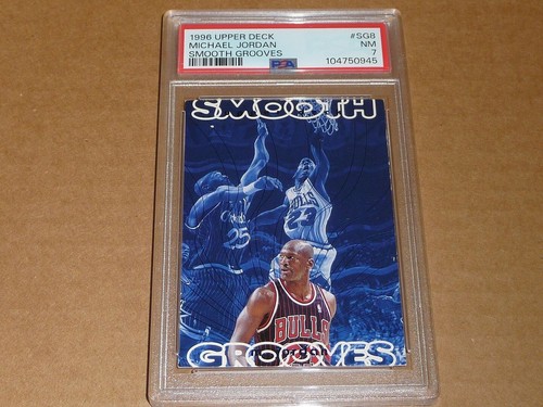 1996/97 Upper Deck MICHAEL JORDAN SMOOTH GROOVES BULLS #SG8 PSA 7 | eBay