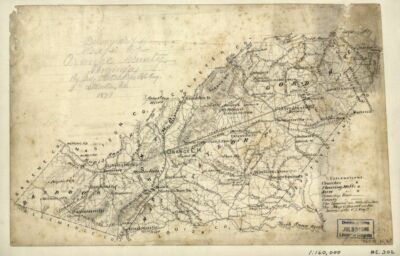 Reproductions - Civilization War Map Landowners Virginia