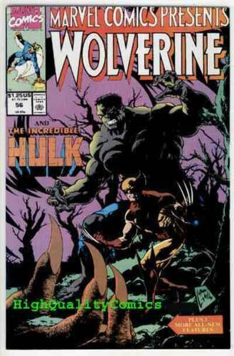 Marvel Comics Presents Wolverine #56 (1988 Series) Marvel Comic Book VF ...