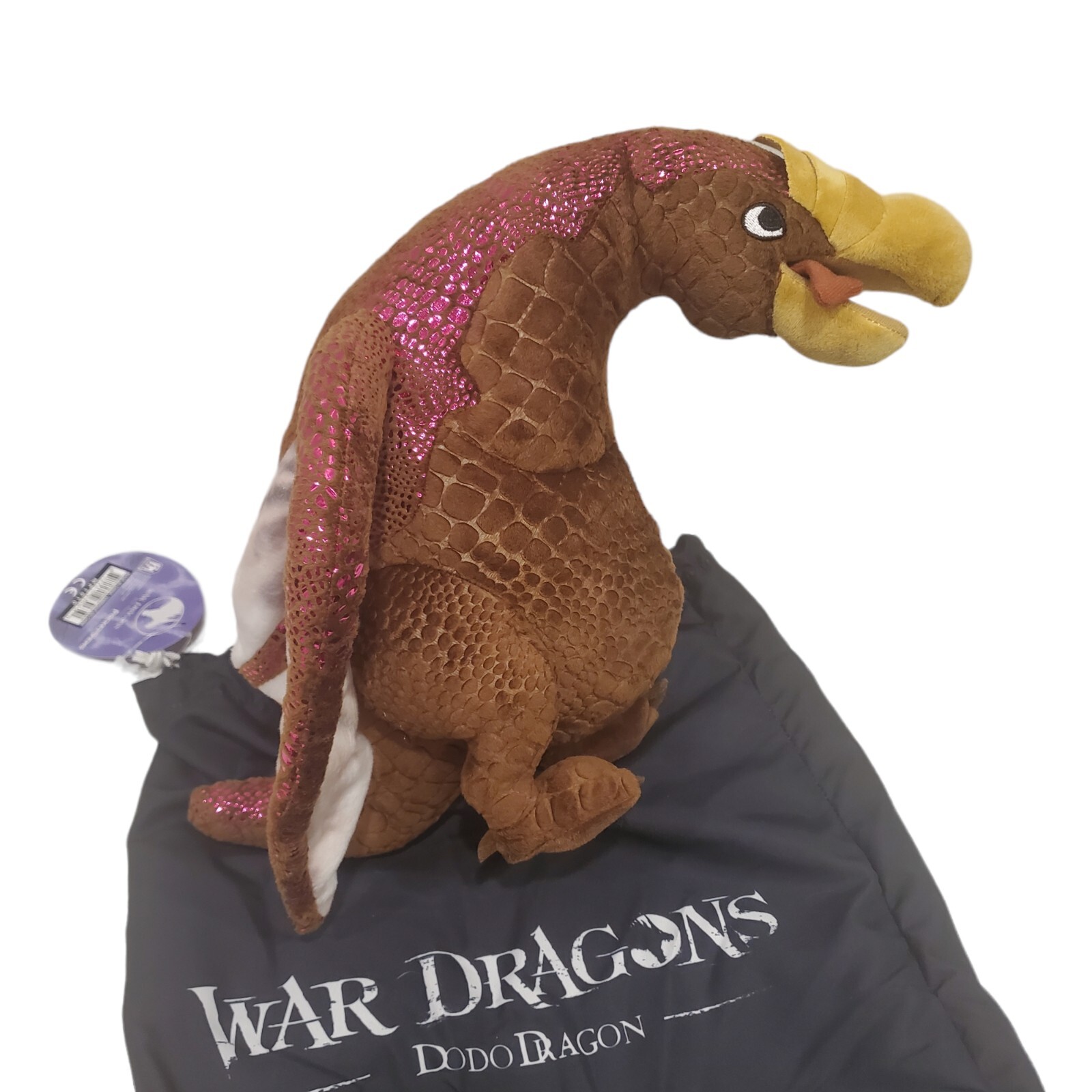 RARE New War Dragons DODO dragon stuffed animal Pocket Gem Game Plush w ...