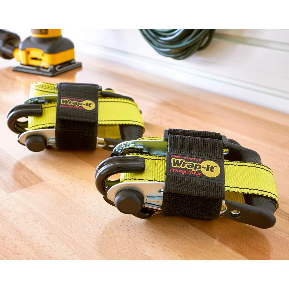 Super-Stretch Storage Strap Elastic All-Purpose Hook And Loop Cinch ...